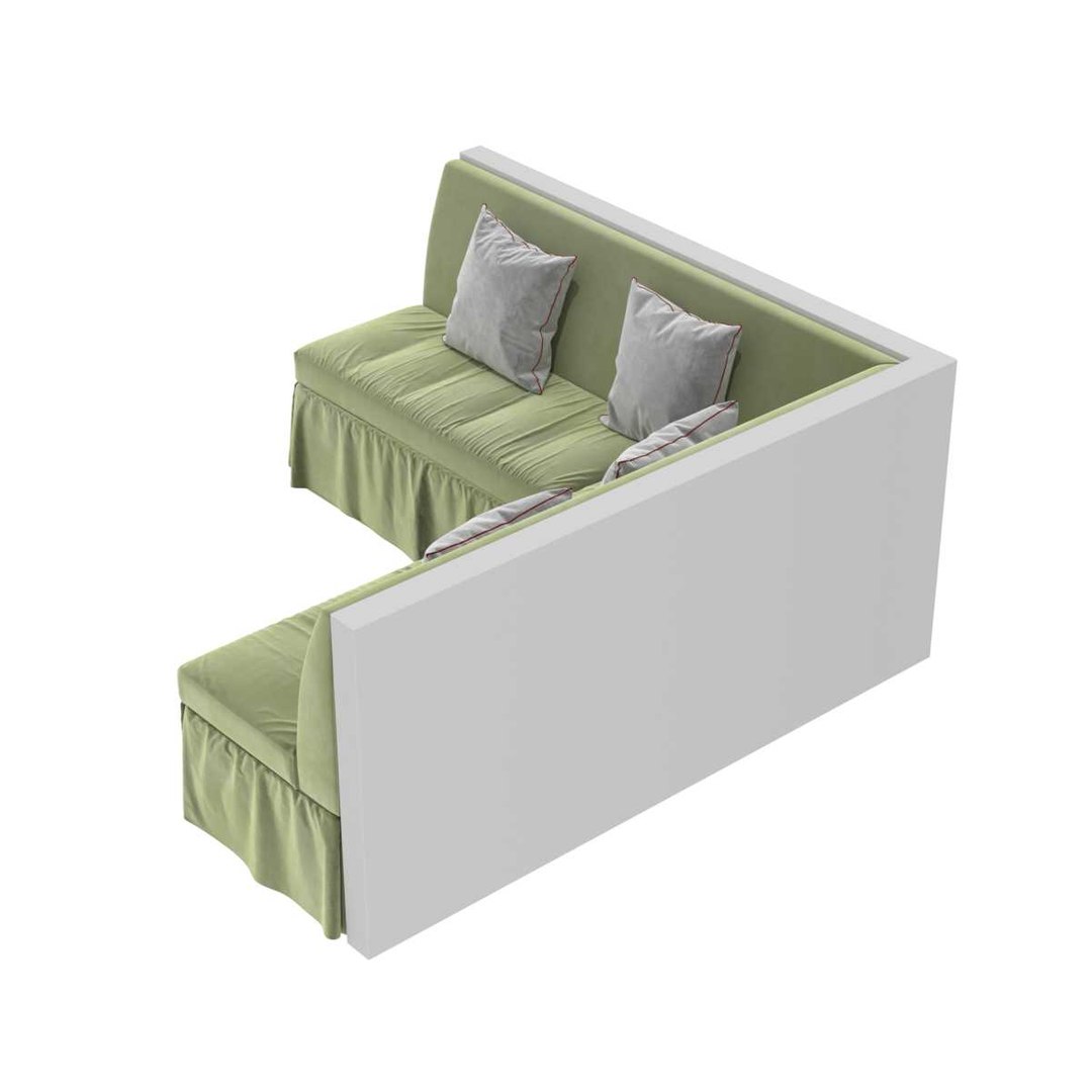 3D Sofa Custom Green Velvet Model - TurboSquid 1666133