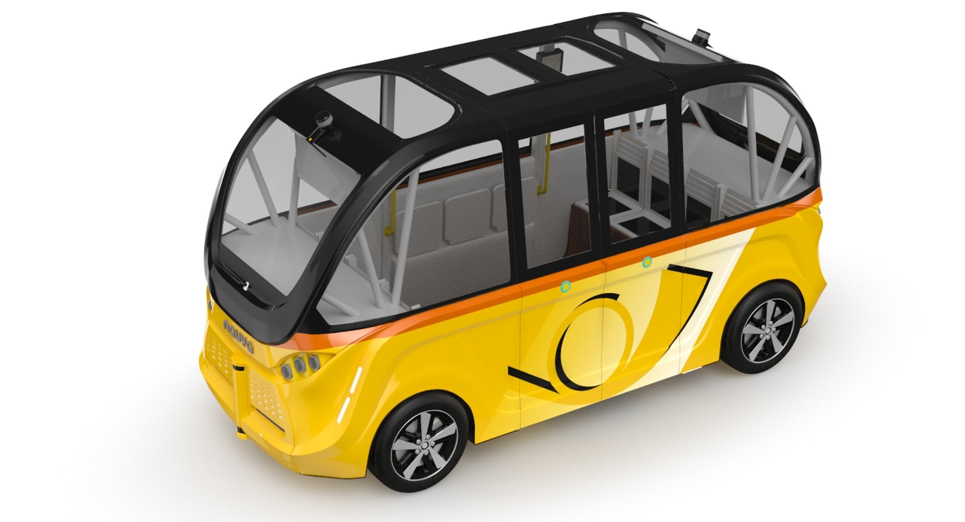 3D Navya Bus - TurboSquid 1262559