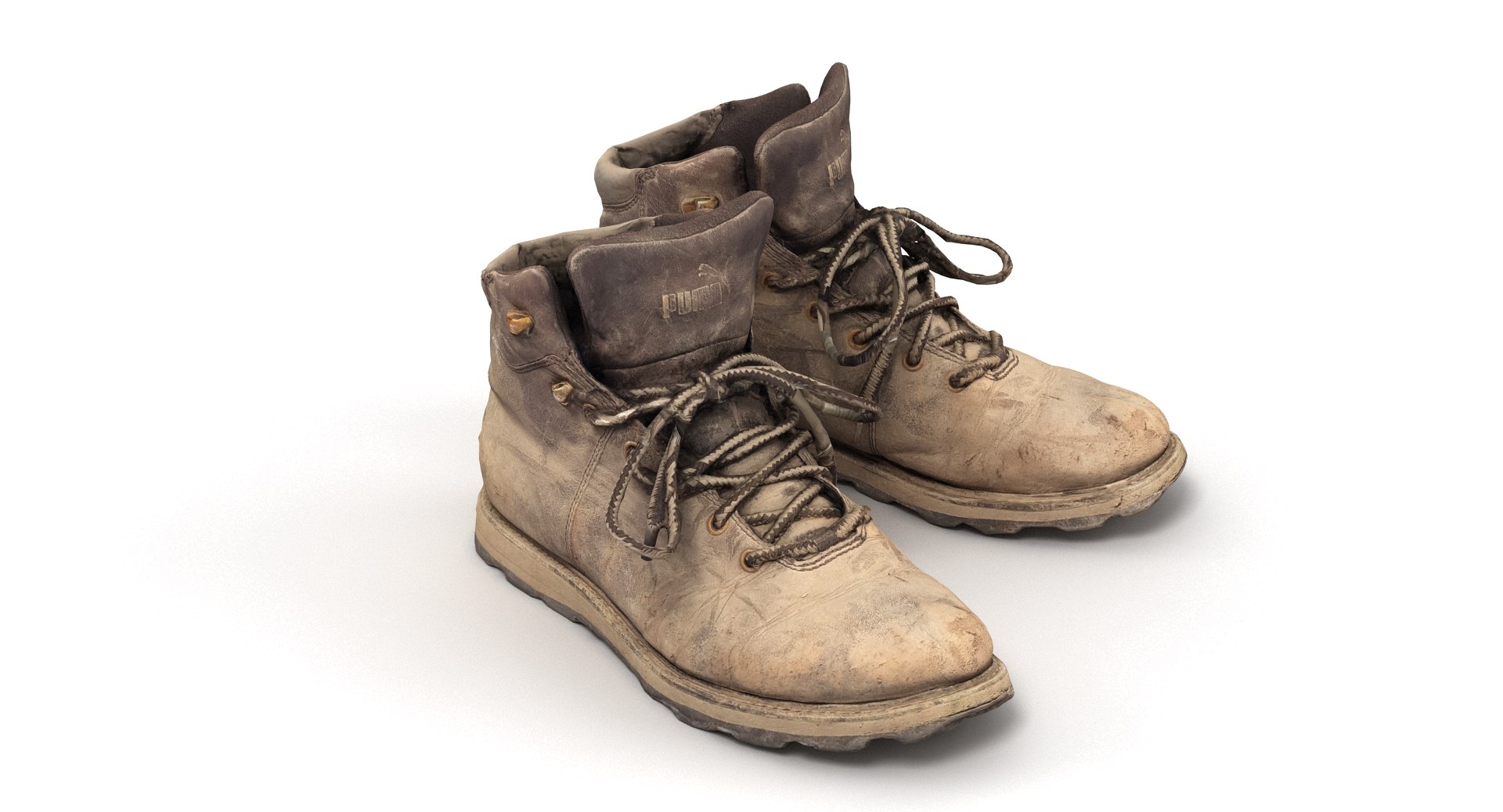 Worker Shoes 3D Model - TurboSquid 1399376