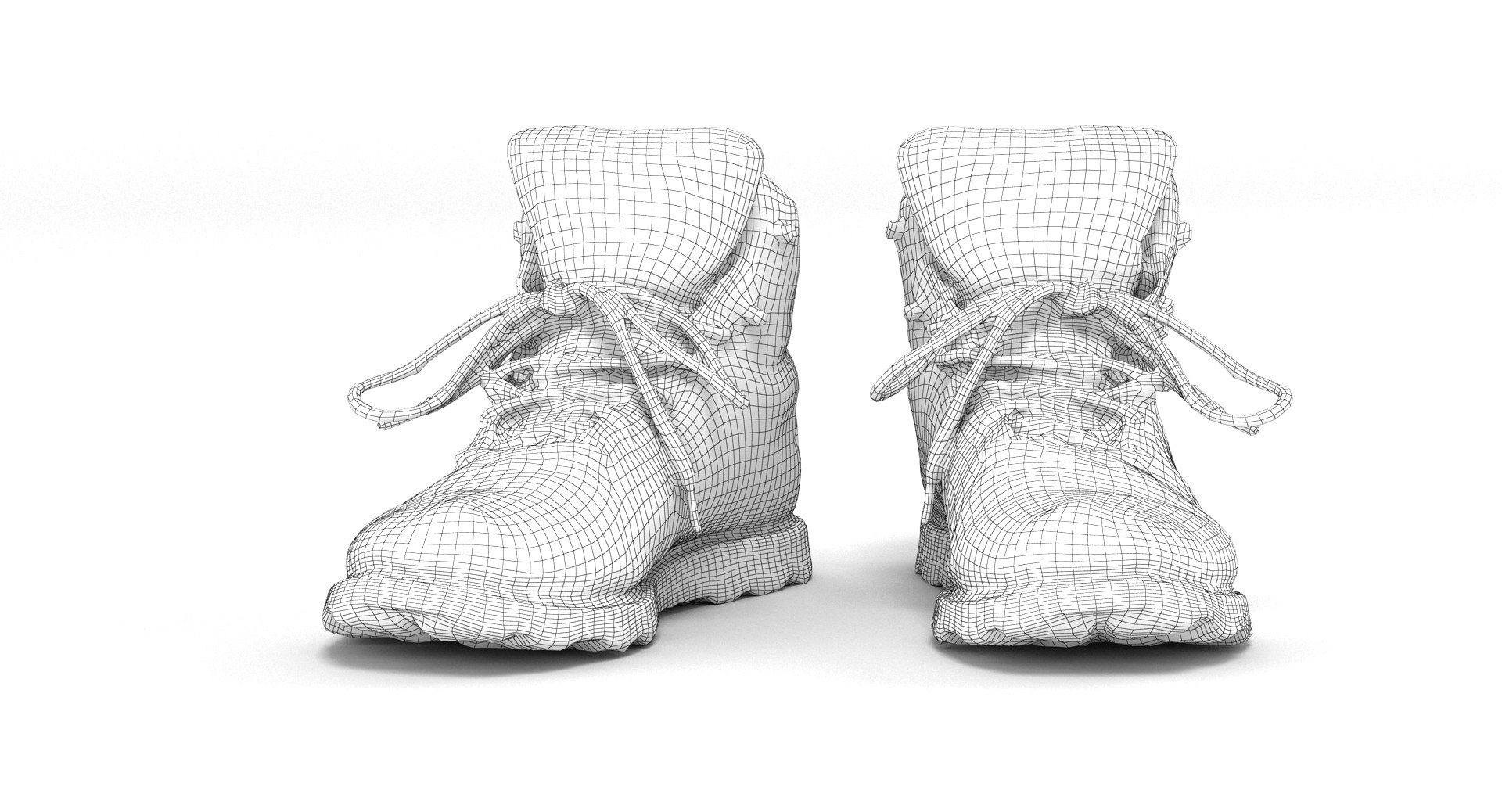 Worker Shoes 3D Model - TurboSquid 1399376