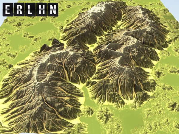 3d model of terrain