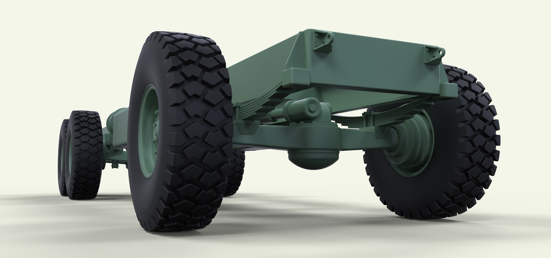 3D 6x6 Chassis - TurboSquid 1252844