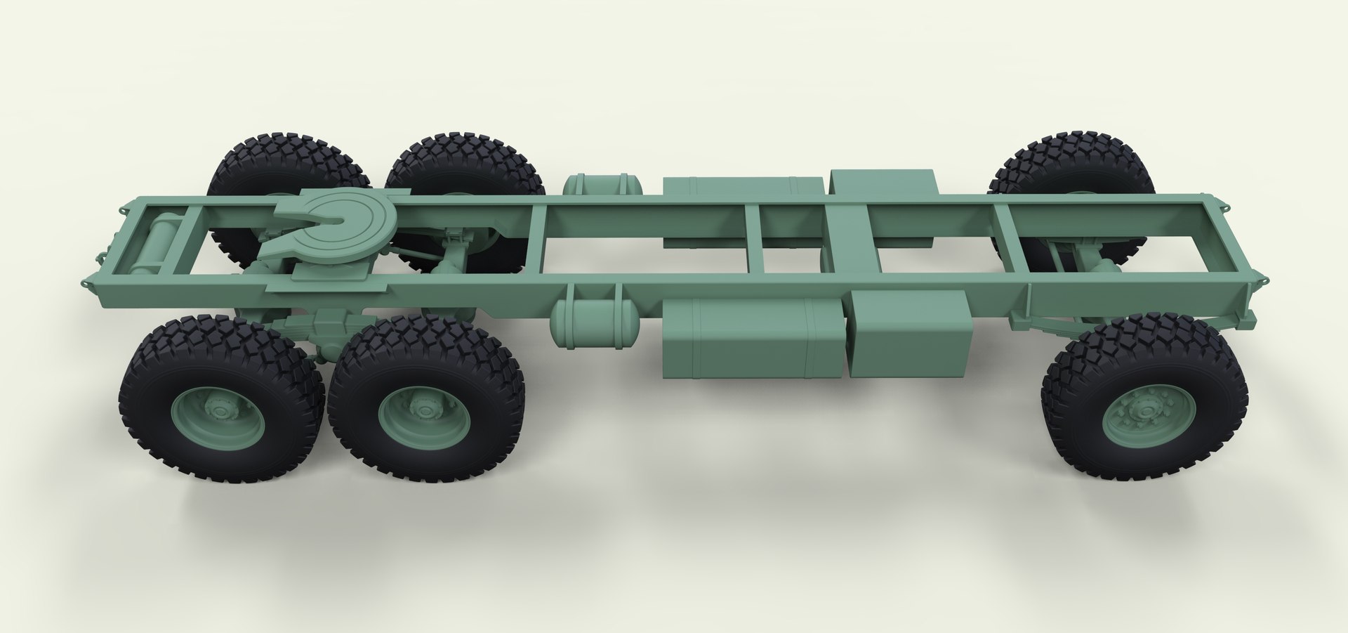 3D 6x6 Chassis - TurboSquid 1252844