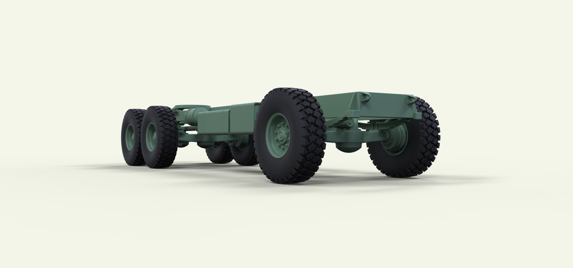 3D 6x6 Chassis - TurboSquid 1252844