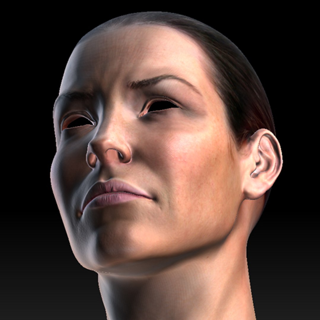maya female head