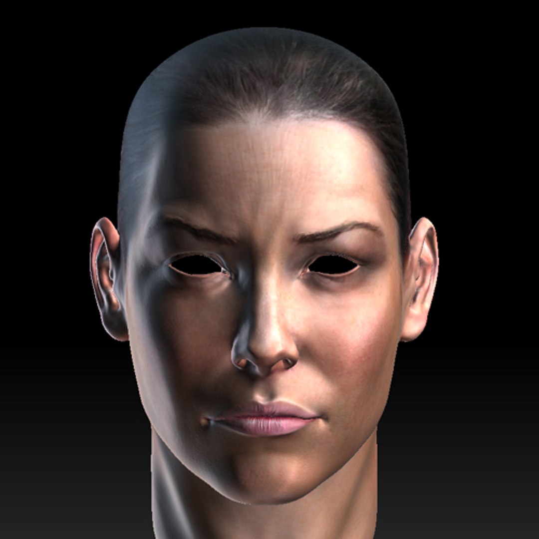 maya female head