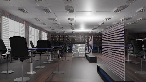 바 인테리어 3D 모델 - TurboSquid 2178814