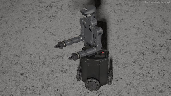 3D Space General-Purpose Robot Rigged - TurboSquid 1951673