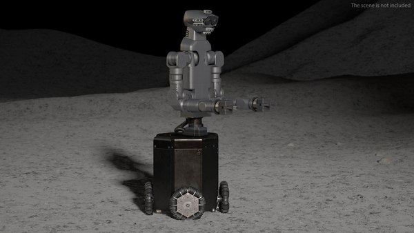 3D Space General-Purpose Robot Rigged - TurboSquid 1951673