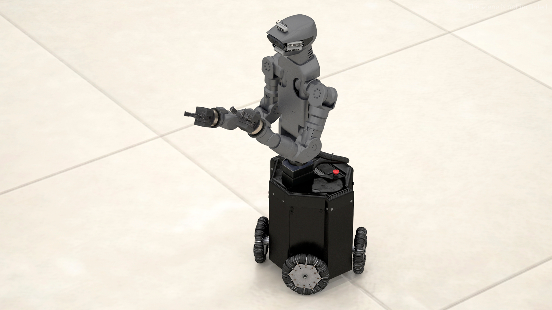 modelo 3d Robot espacial de uso general aparejado - TurboSquid 1951673