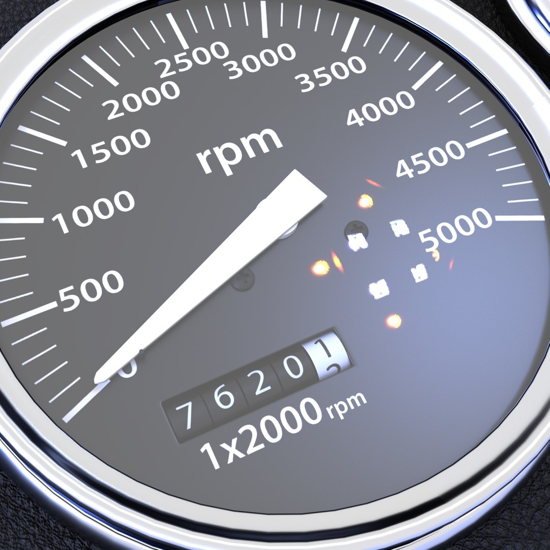 Speed Meter 3D Model - TurboSquid 1376120