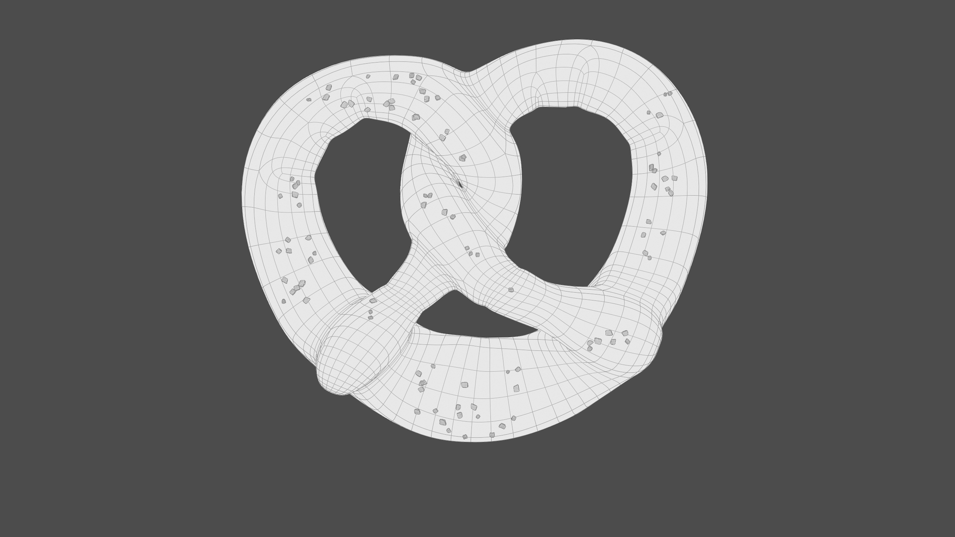 Realisct Pretzel 3D Model - TurboSquid 1386156