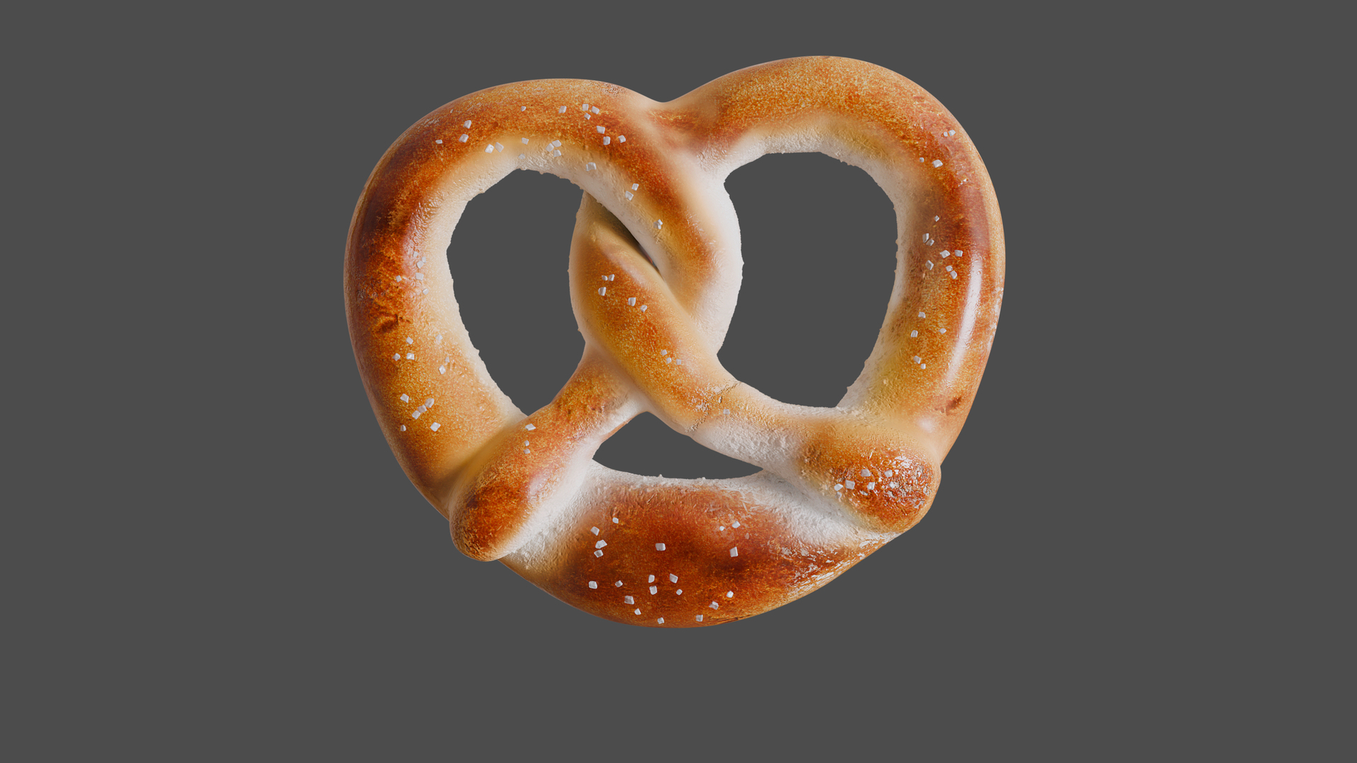 Realisct Pretzel 3D Model - TurboSquid 1386156