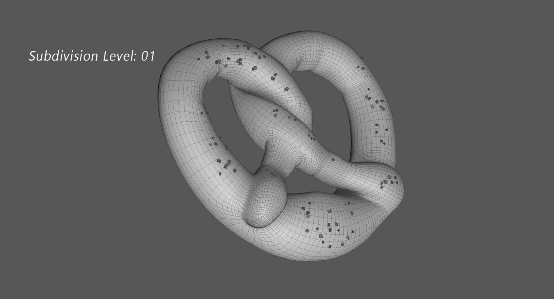 Realisct Pretzel 3D Model - TurboSquid 1386156