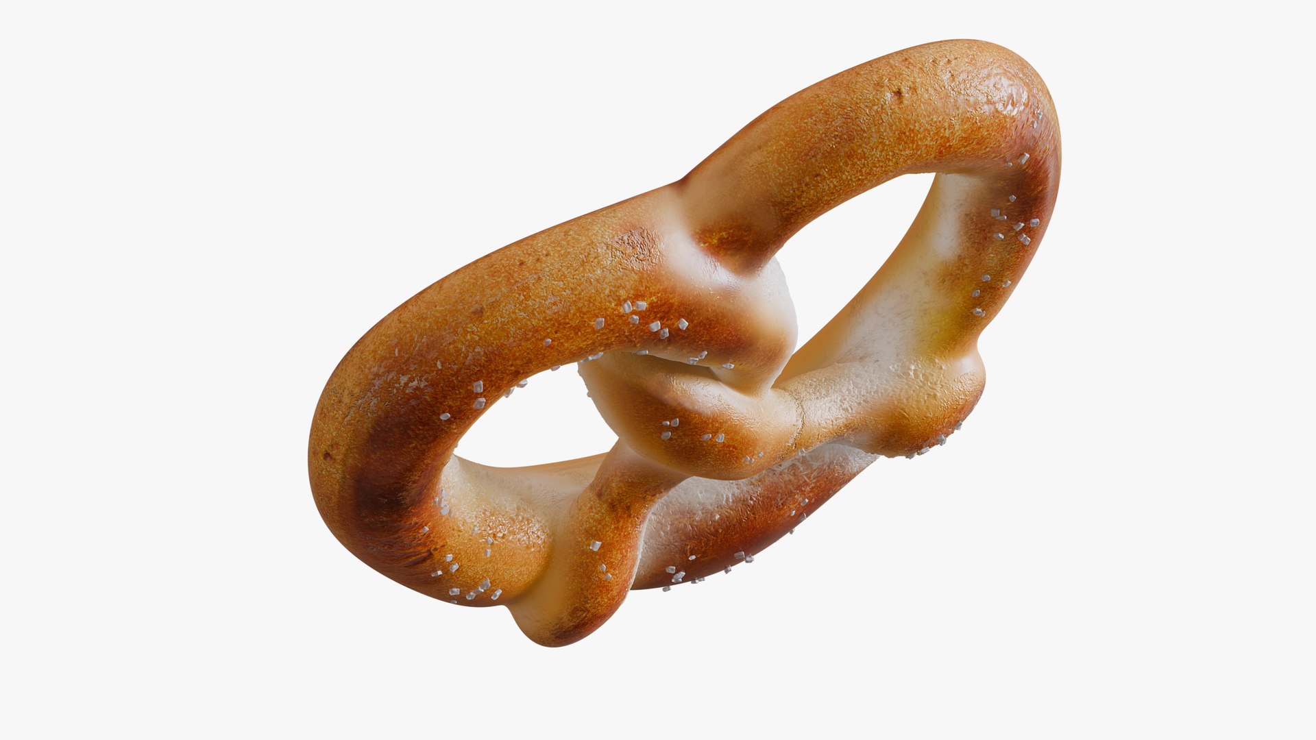 Realisct Pretzel 3D Model - TurboSquid 1386156