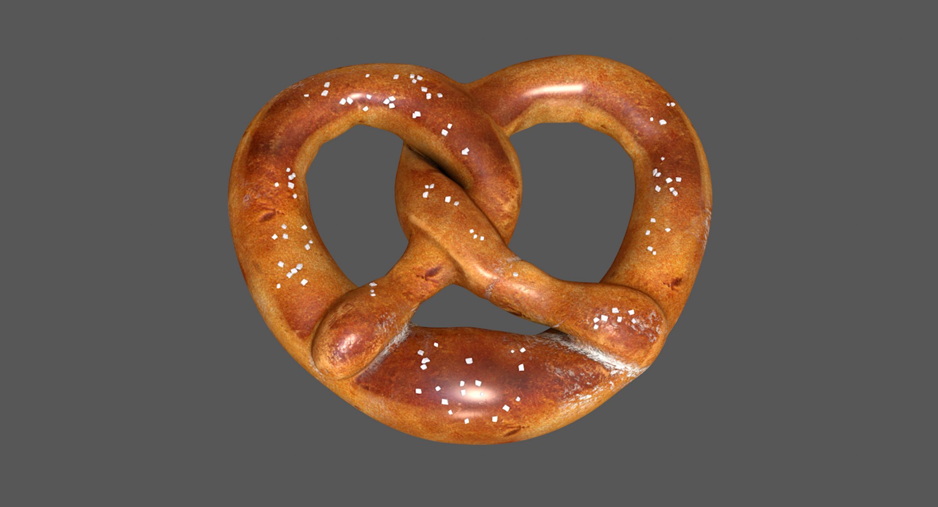 Realisct pretzel 3D model - TurboSquid 1386156