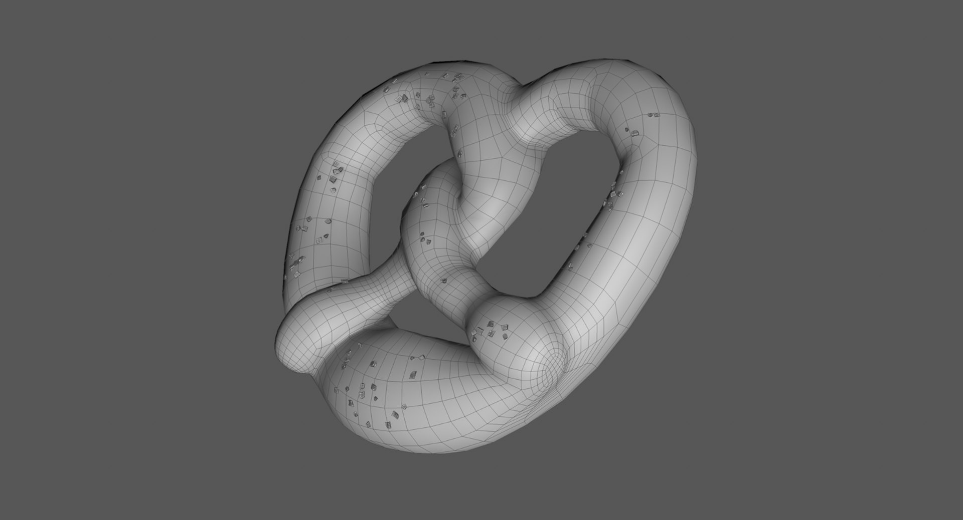 Realisct Pretzel 3D Model - TurboSquid 1386156