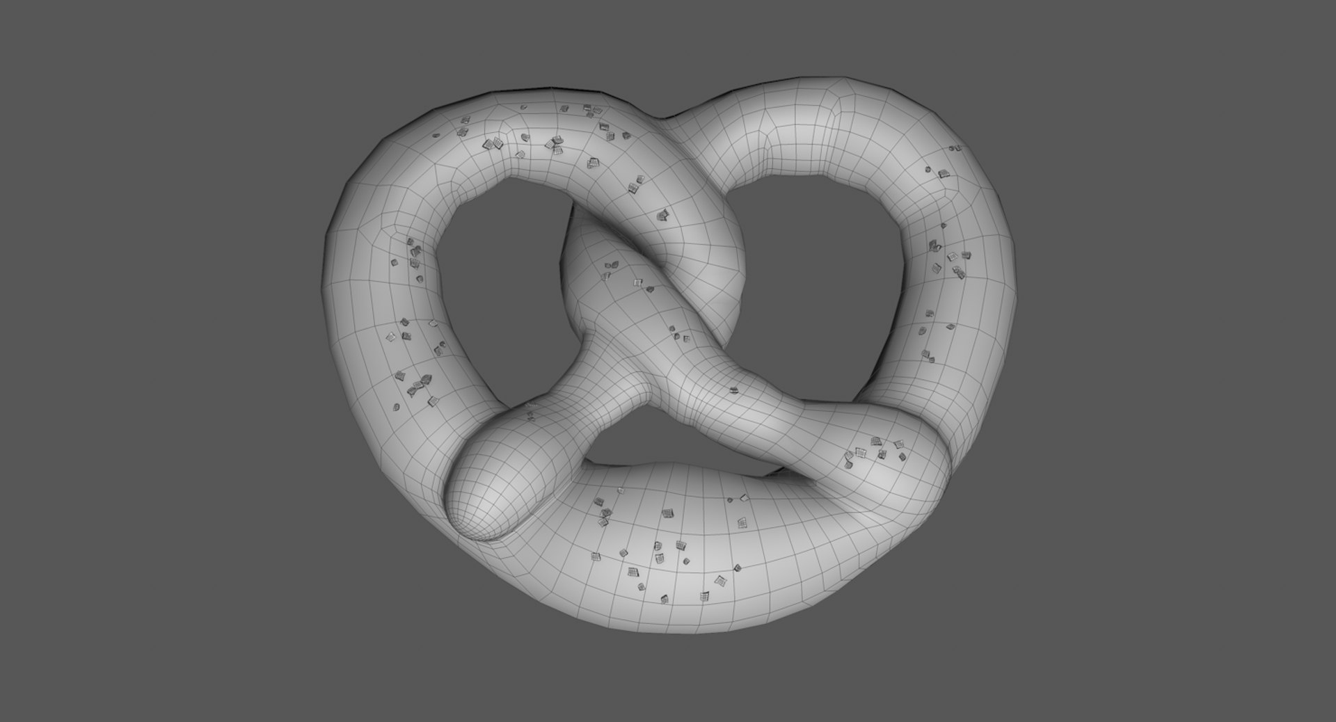Realisct Pretzel 3D Model - TurboSquid 1386156