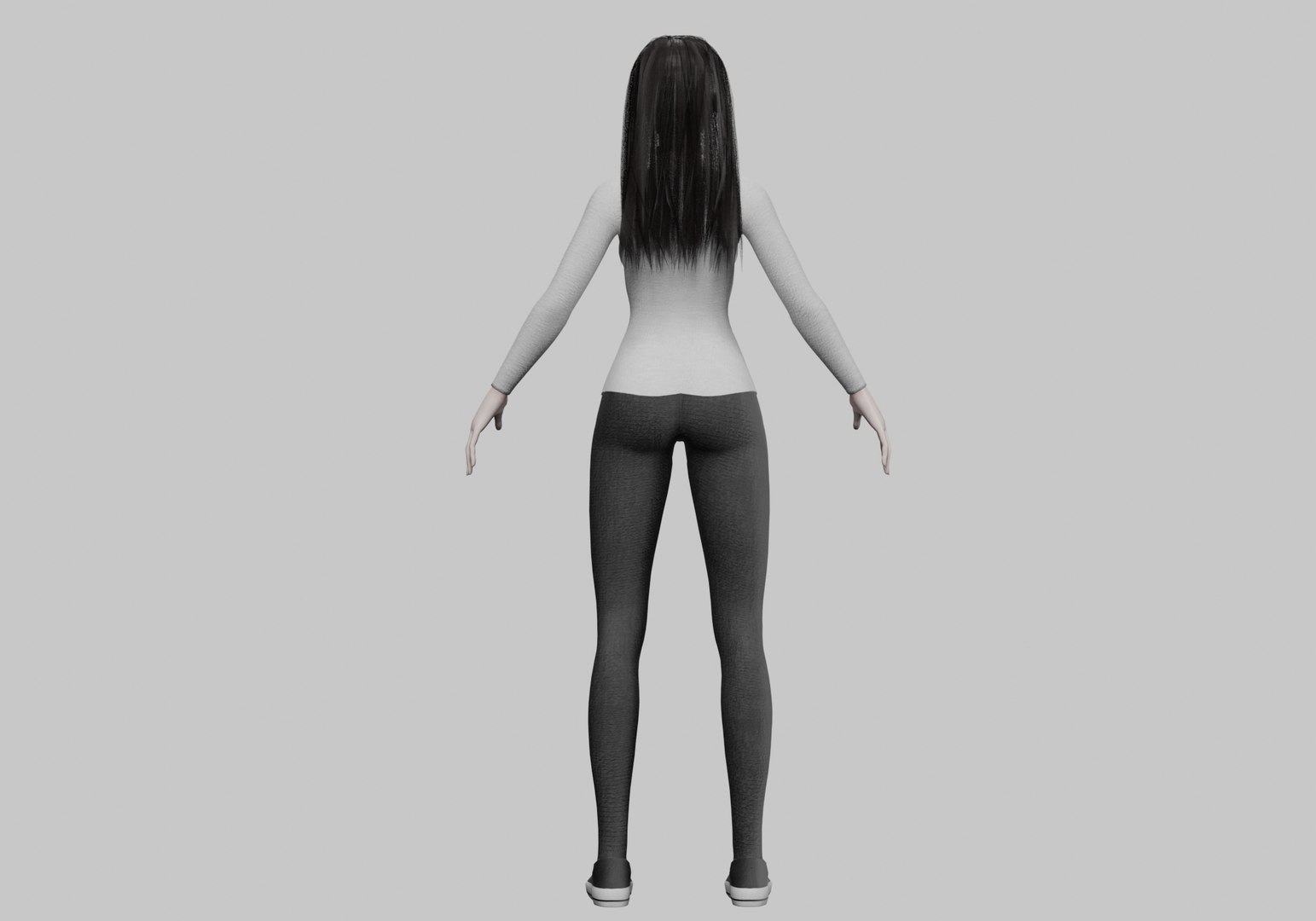 Basic Standard Woman V47850 3D Model - TurboSquid 2267674