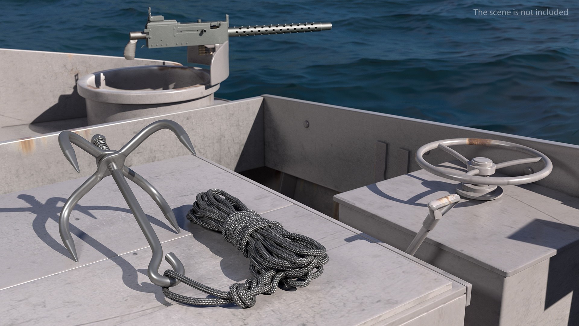 3D Folding Grappling Hook With Ropes Collection - TurboSquid 2049500