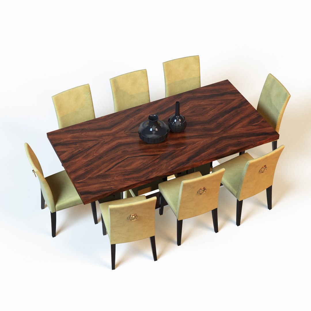 Dining Table 3d Model