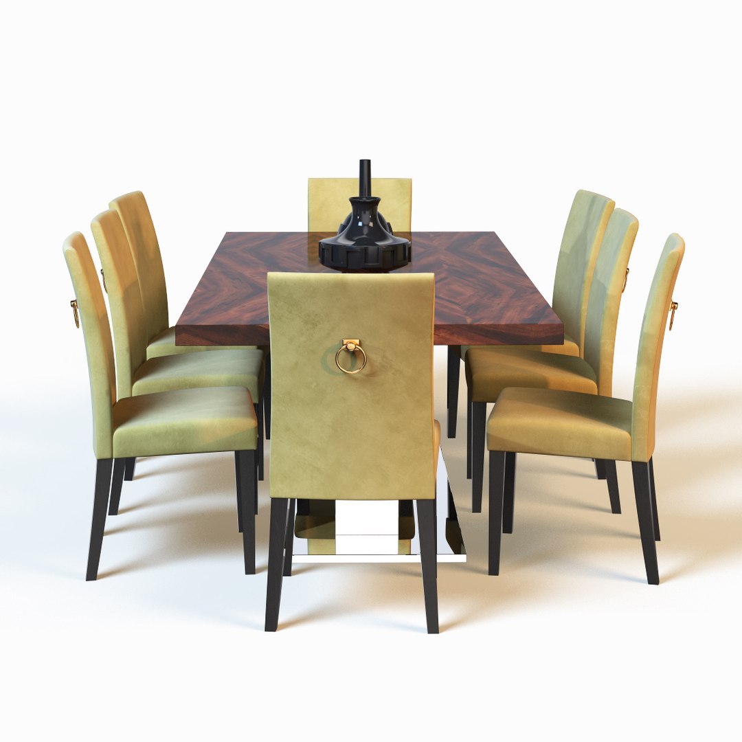 Dining Table 3d Model