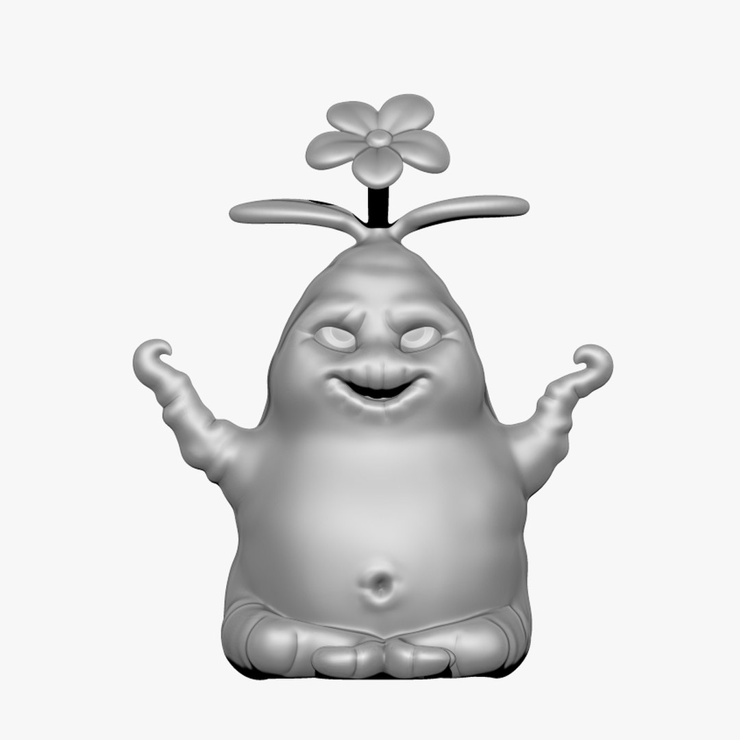 3D Cute Mandrake Var 2 3D print model - TurboSquid 1828075