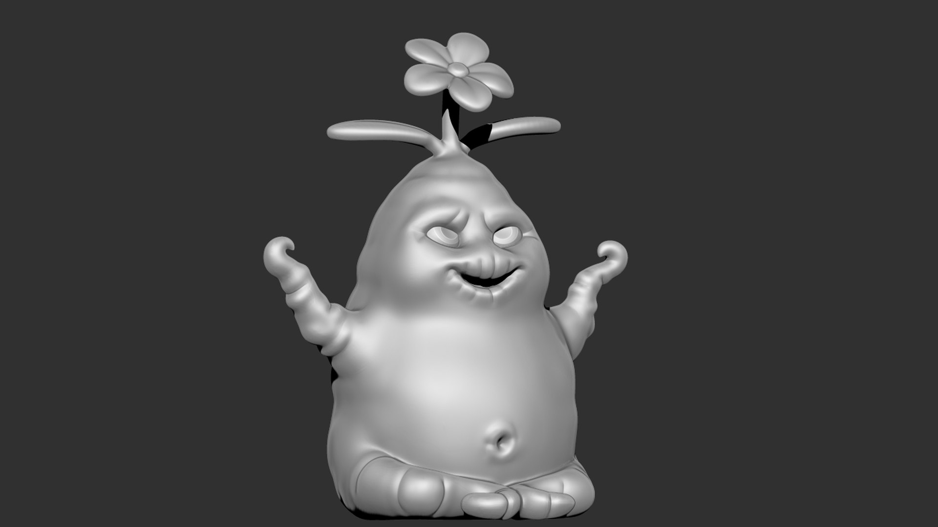 3D Cute Mandrake Var 2 3D print model - TurboSquid 1828075