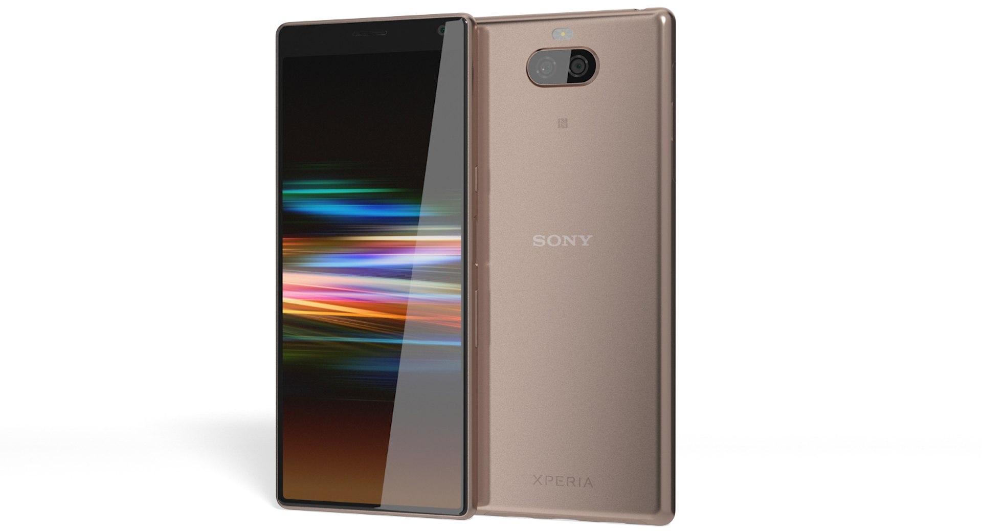 3D Realistic Sony Xperia 10 Model - TurboSquid 1382389