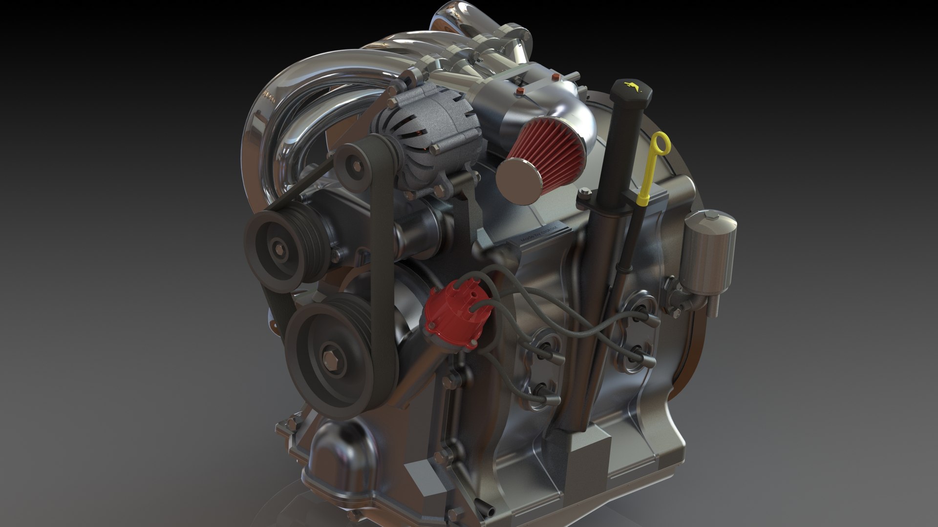Engine Rotary Wankel Model - TurboSquid 1609534