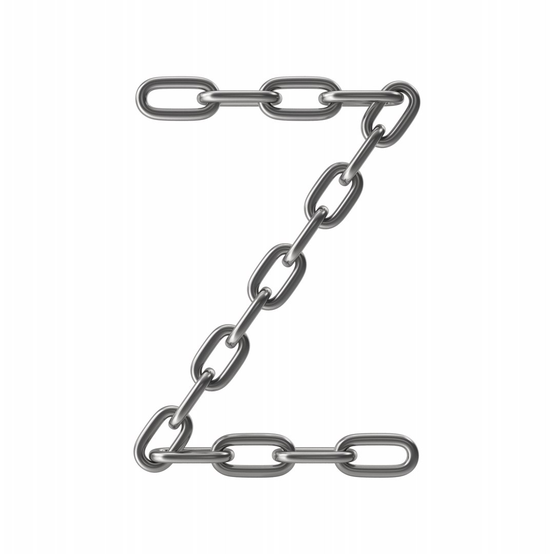 3D Model Chain Letters Alphabet Collection - TurboSquid 2031533