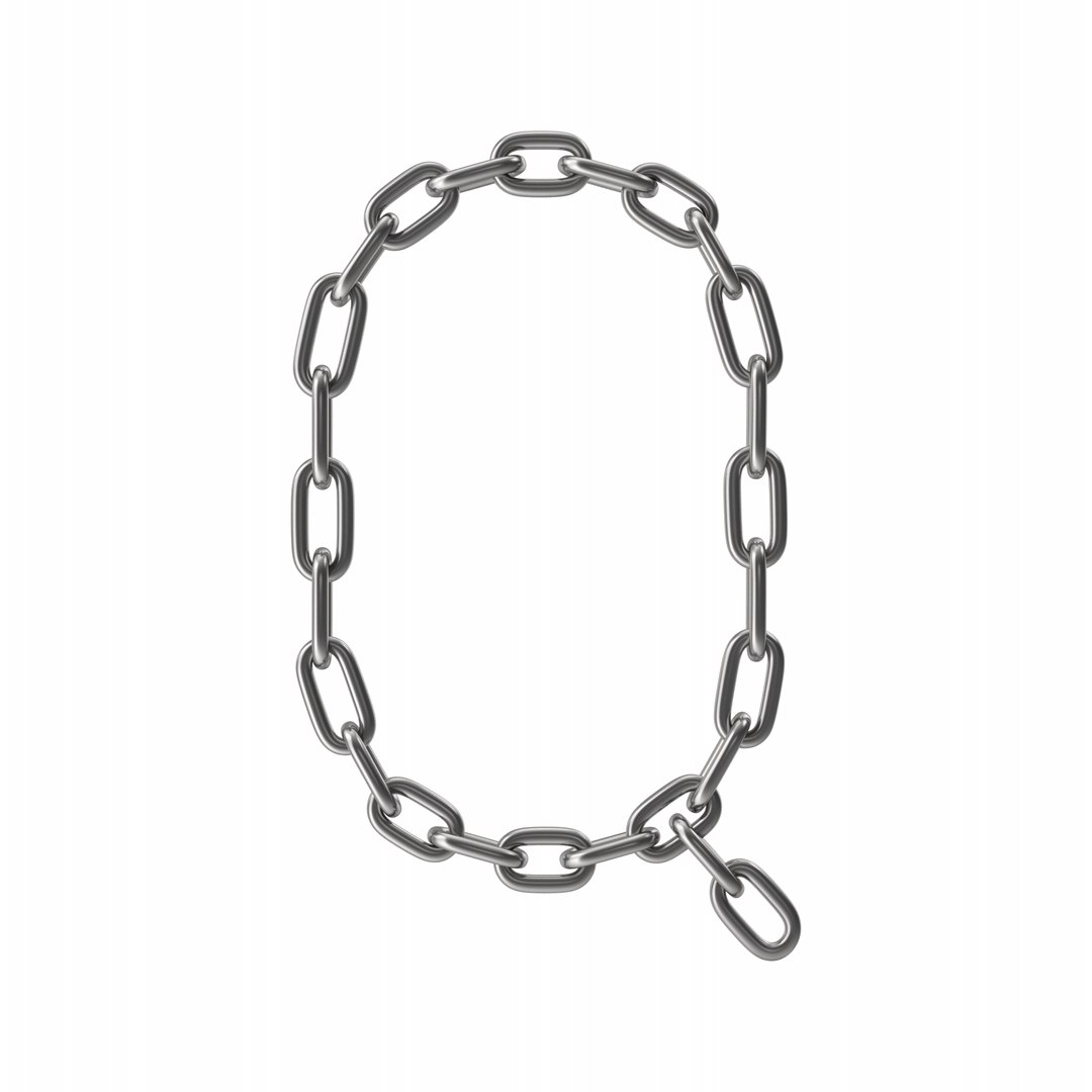 3D Model Chain Letters Alphabet Collection - TurboSquid 2031533