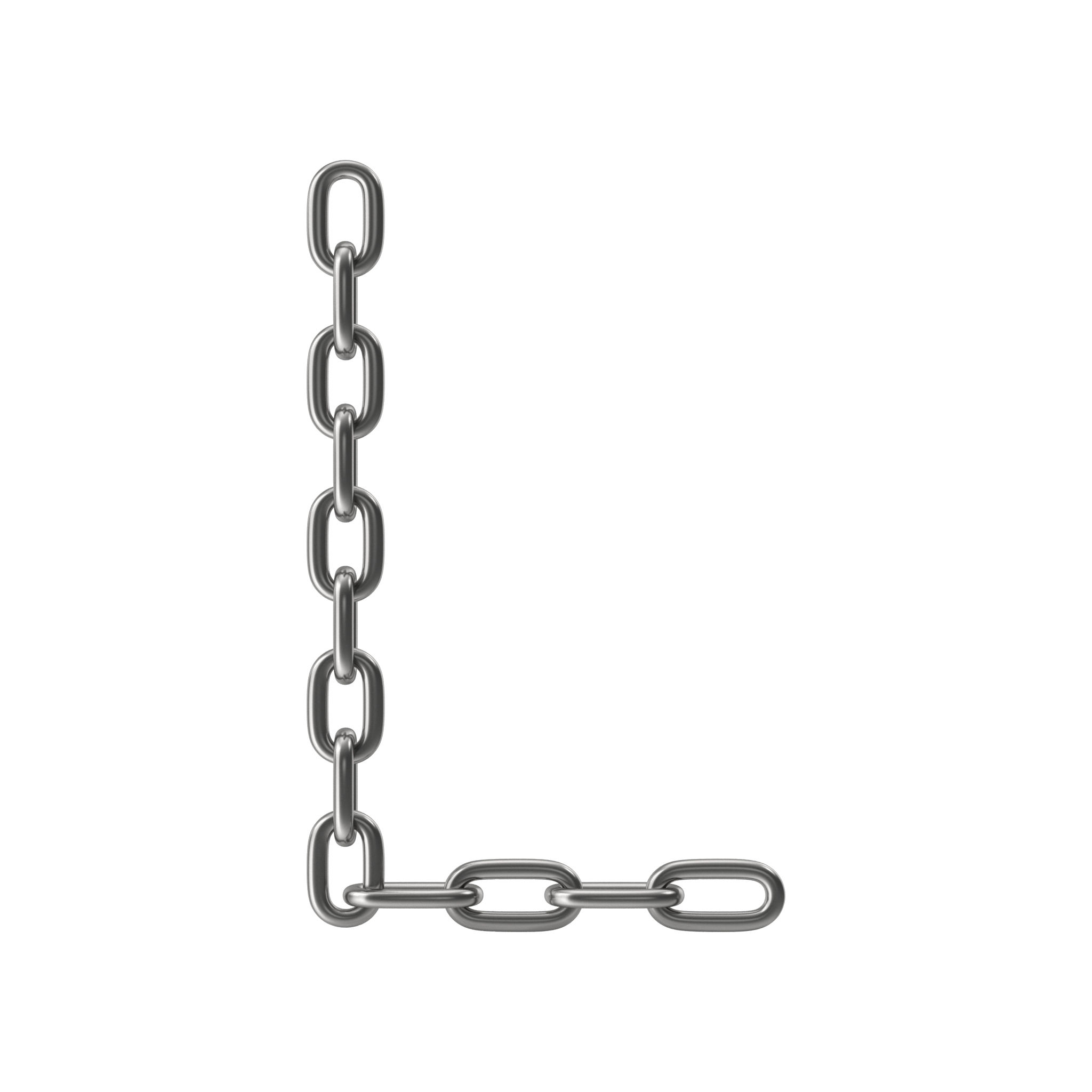 modelo 3d Chain Letters Alphabet Collection - TurboSquid 2031533