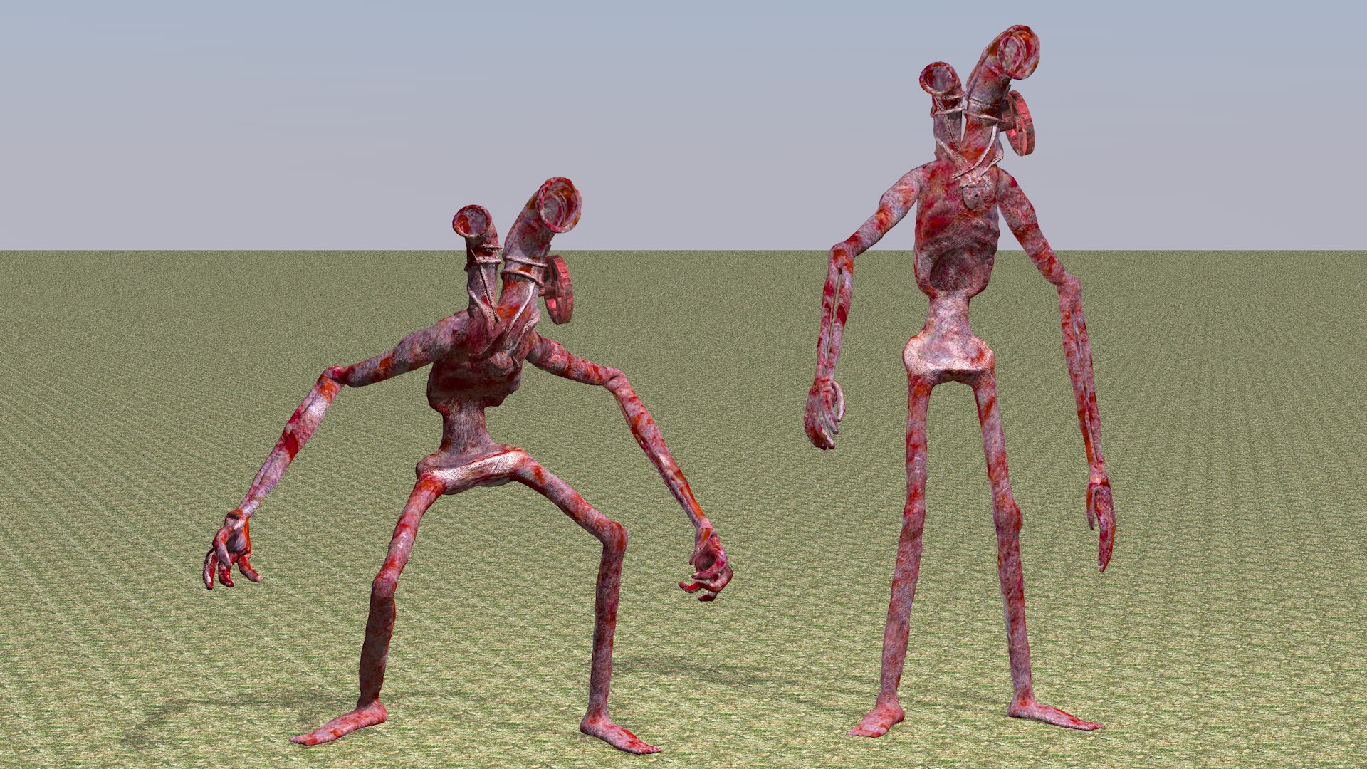 3D 3D Low Poly Pipe Head Character - TurboSquid 1719575