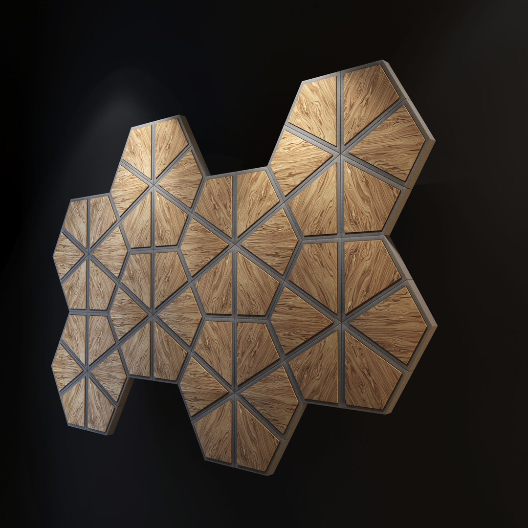 Islamic Wall Panel 3D Model - TurboSquid 1480056