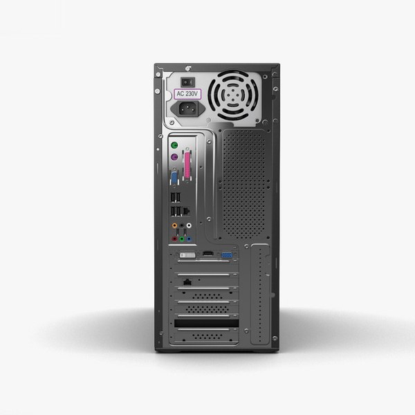 modelo 3d PC de oficina genérico - TurboSquid 1659009