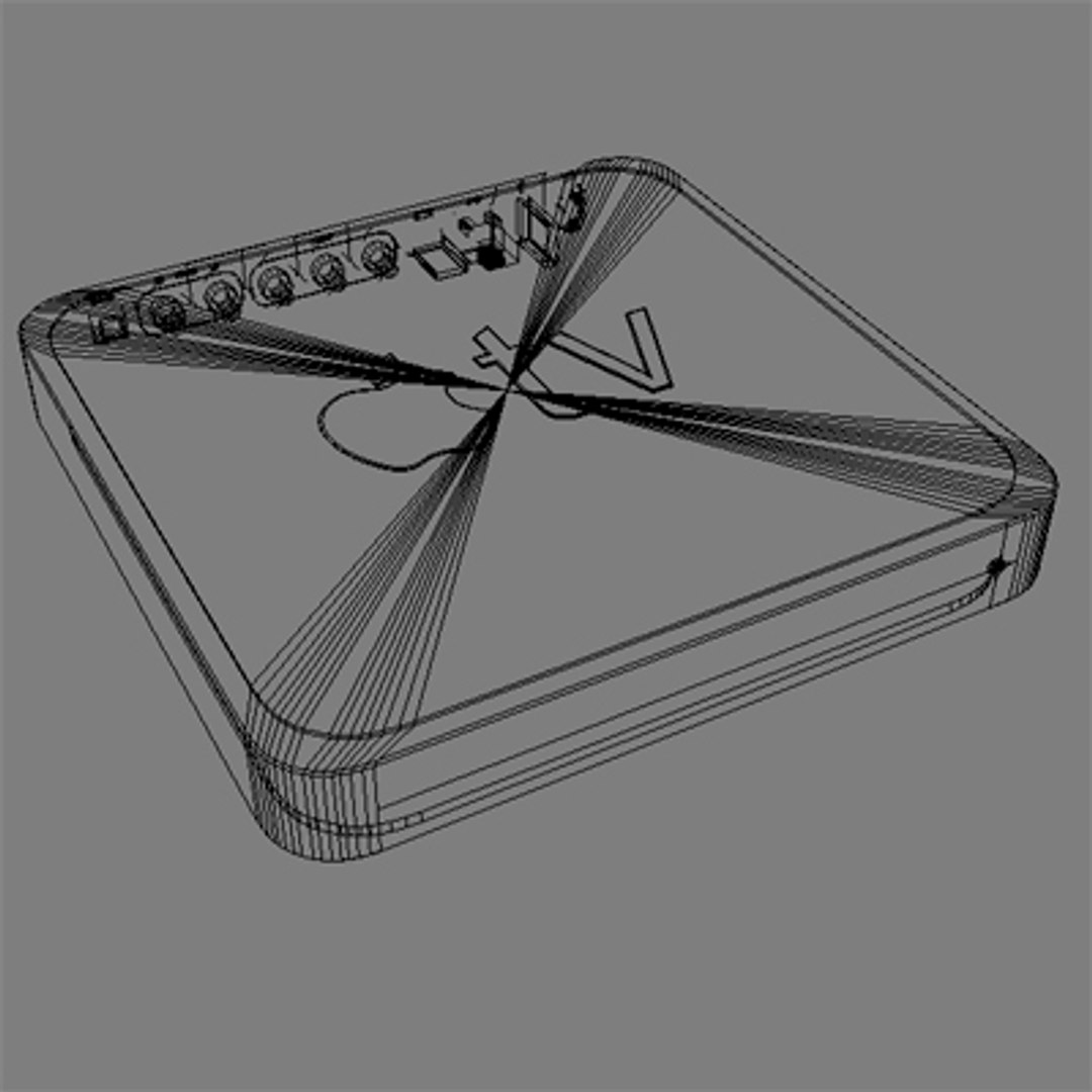 3d Apple Itv Model