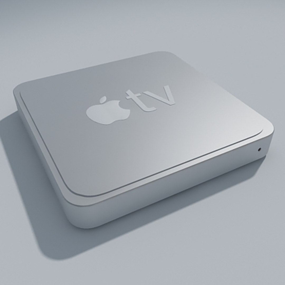 3d Apple Itv Model