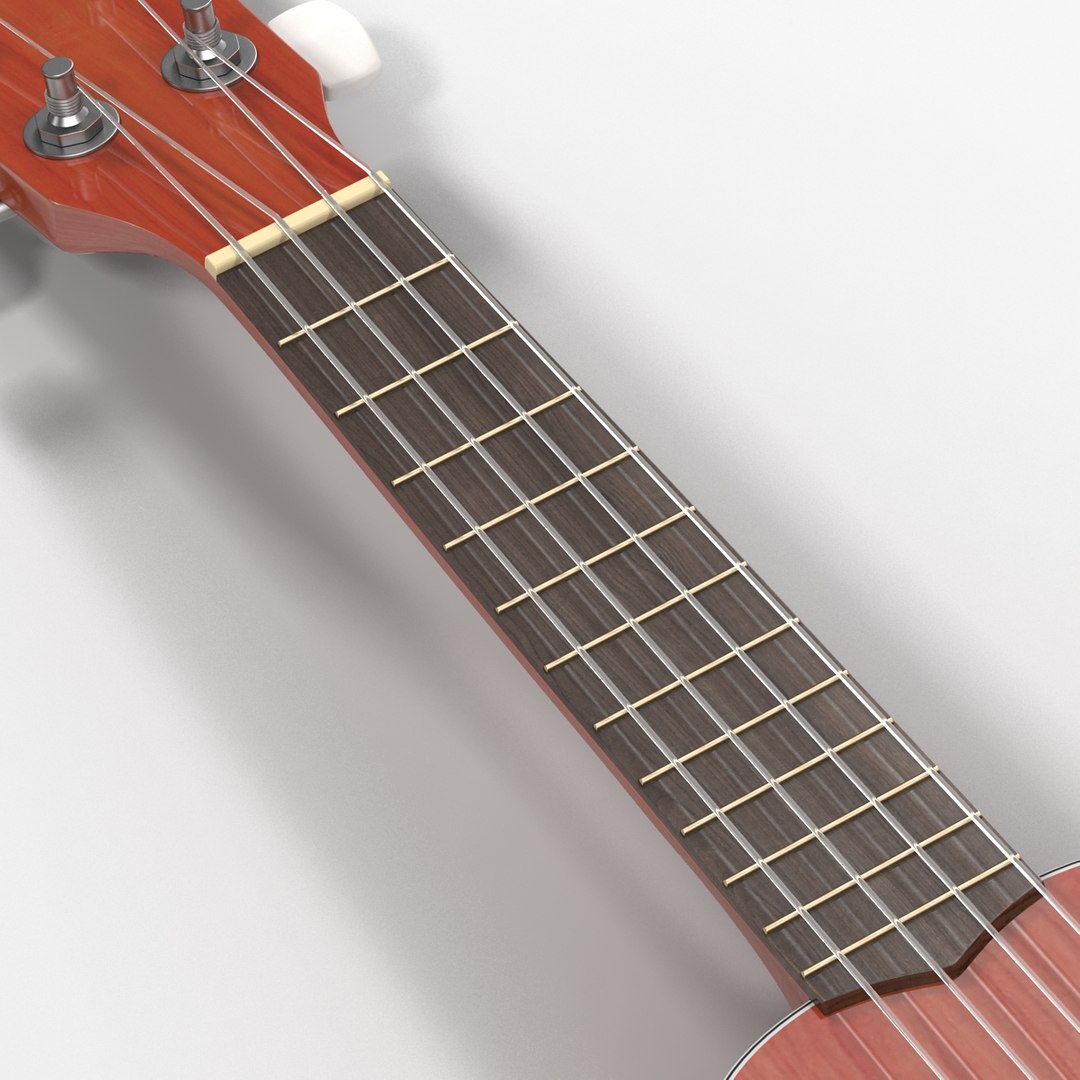 3d Ukulele Generic Model