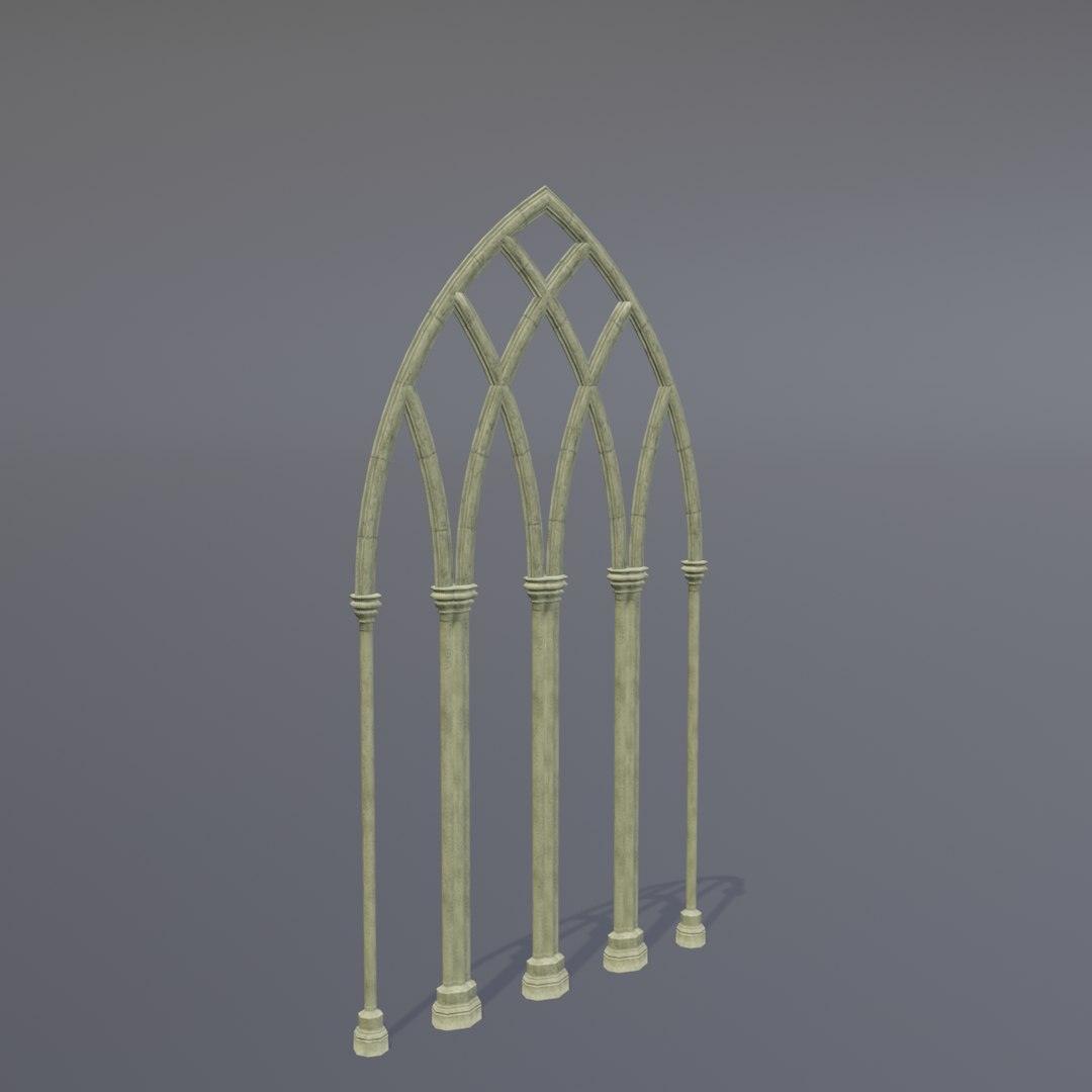 Gothic Arch 3D - TurboSquid 1585556