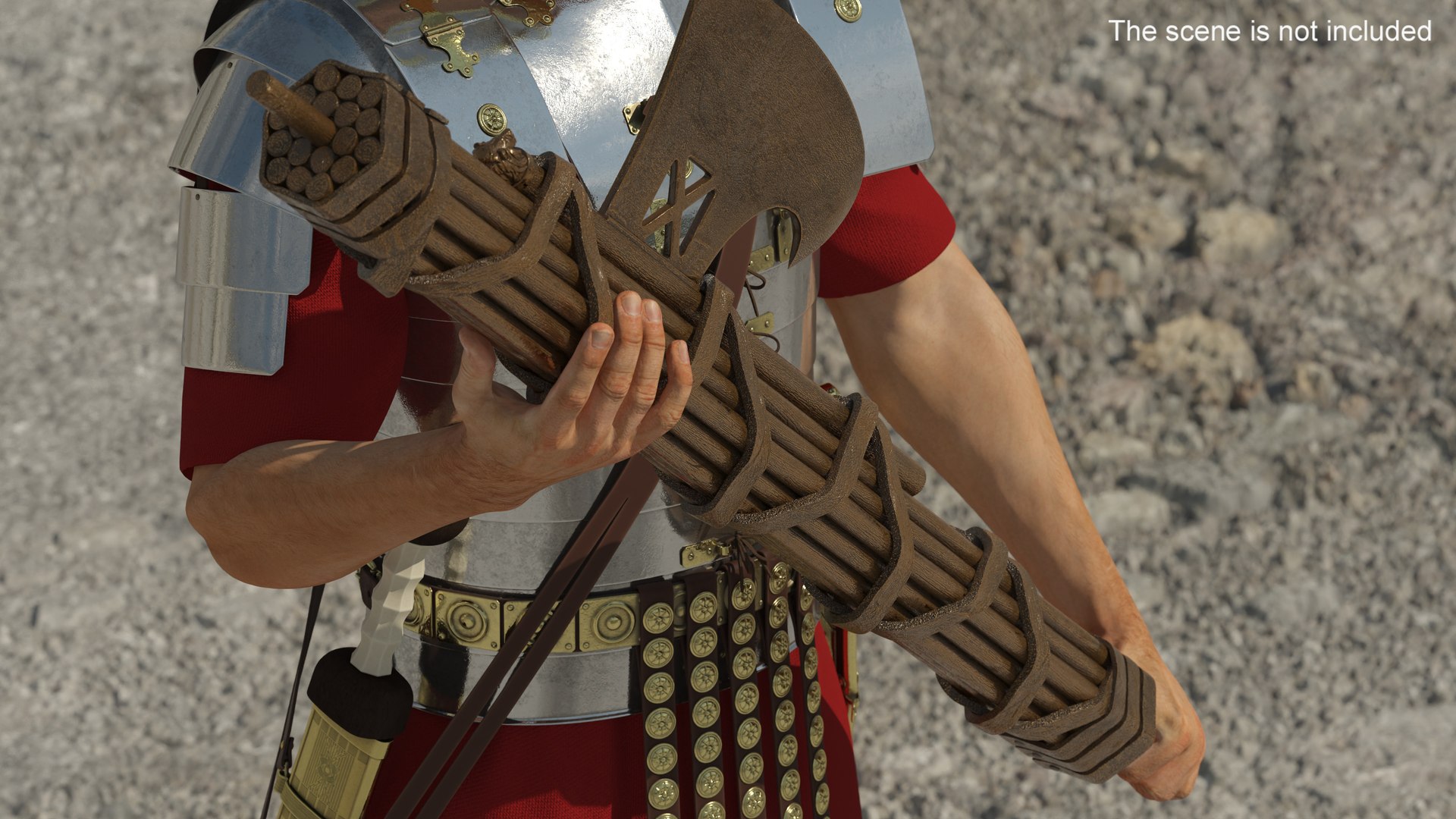 Classical Roman Fasces Axe Bronze 3D Model - TurboSquid 2423101