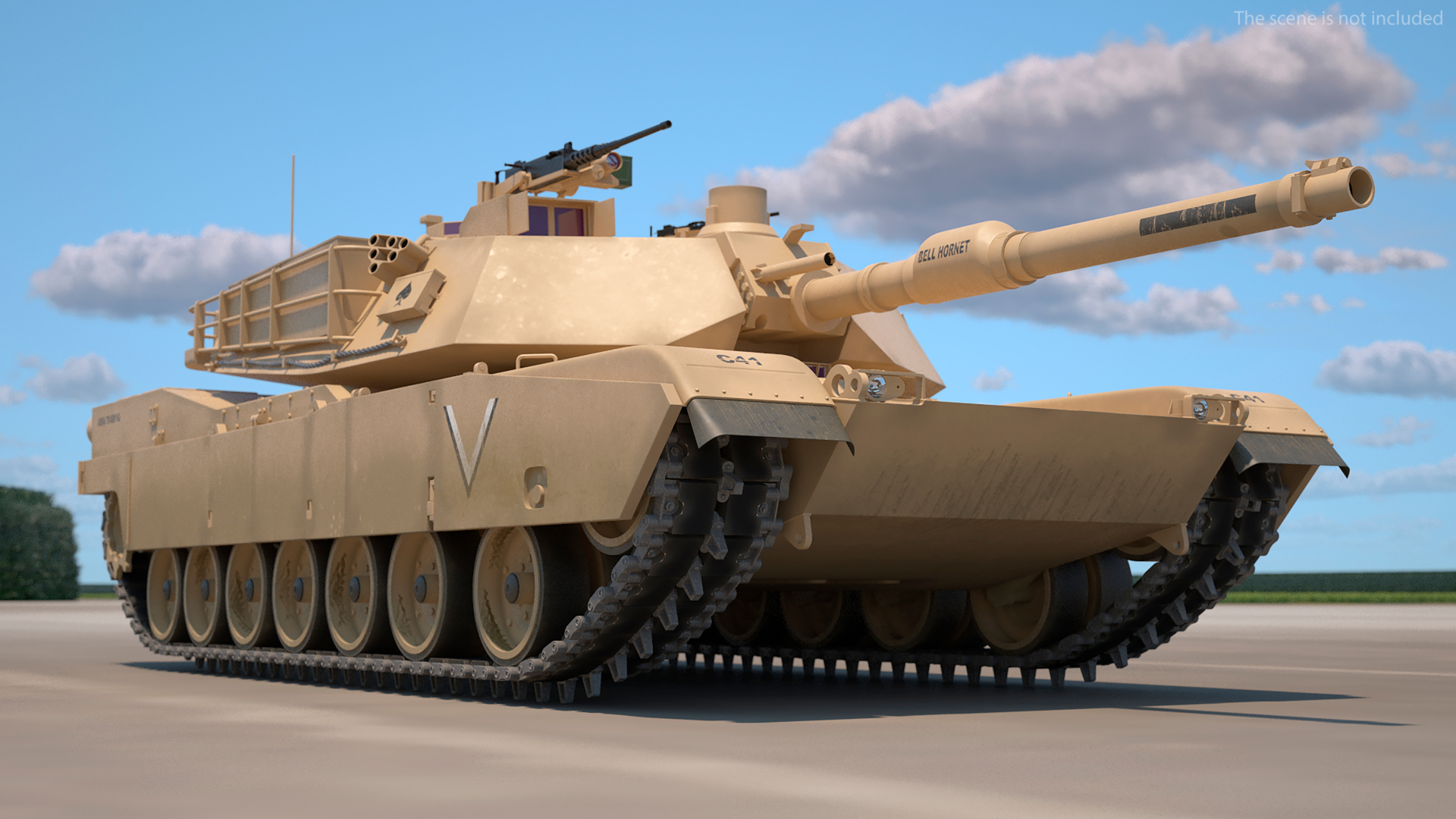 modelo 3d Tanques M1A2 Abrams cargados en un C-17 Globemaster III ...