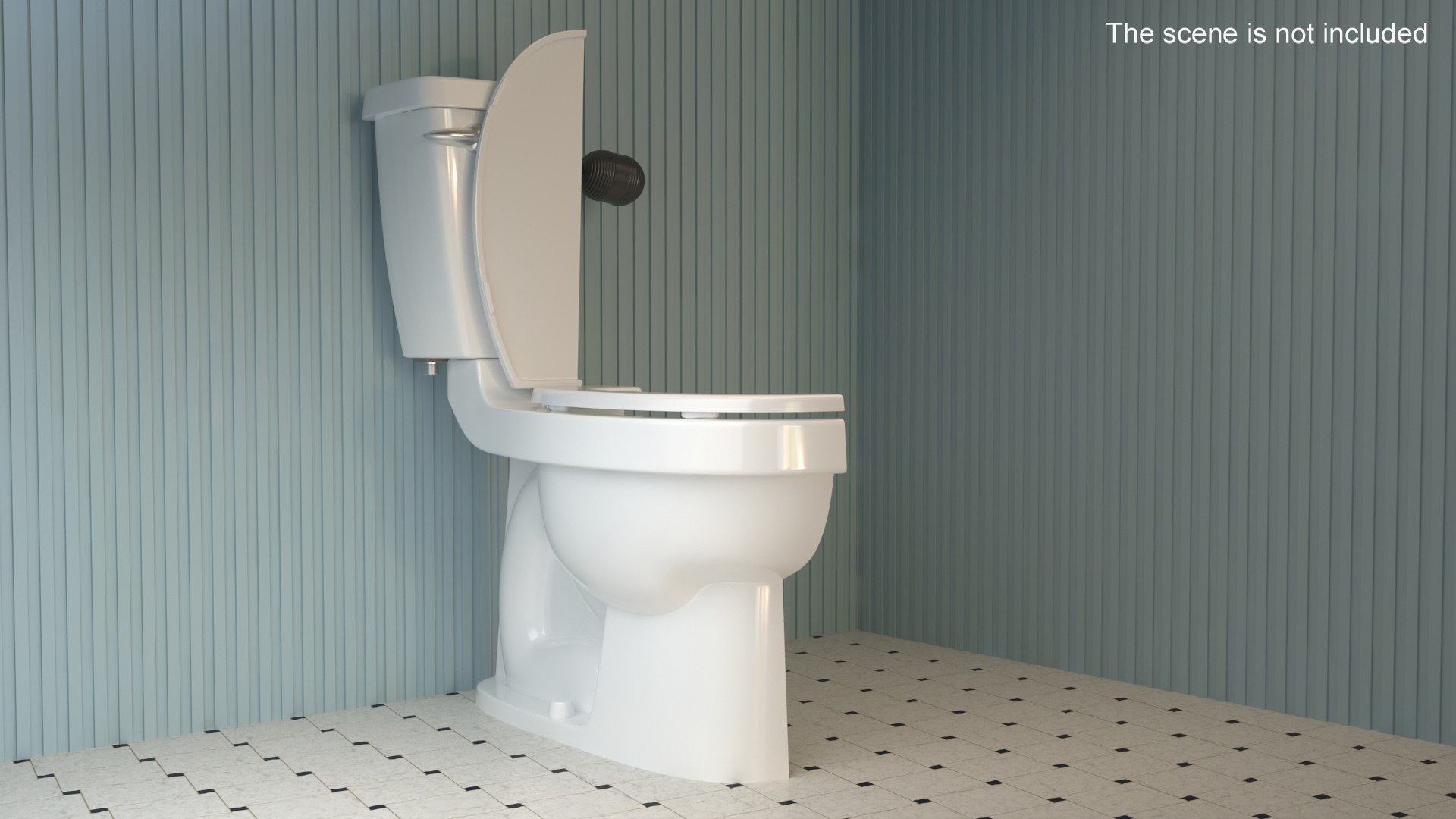 3D Cutaway Toilet Model Model - TurboSquid 2328720
