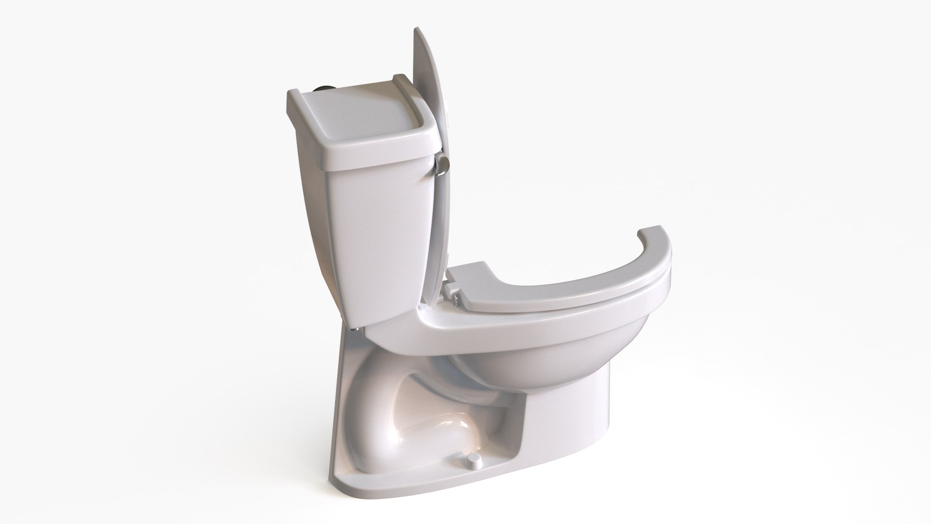 3D Cutaway Toilet Model Model - TurboSquid 2328720