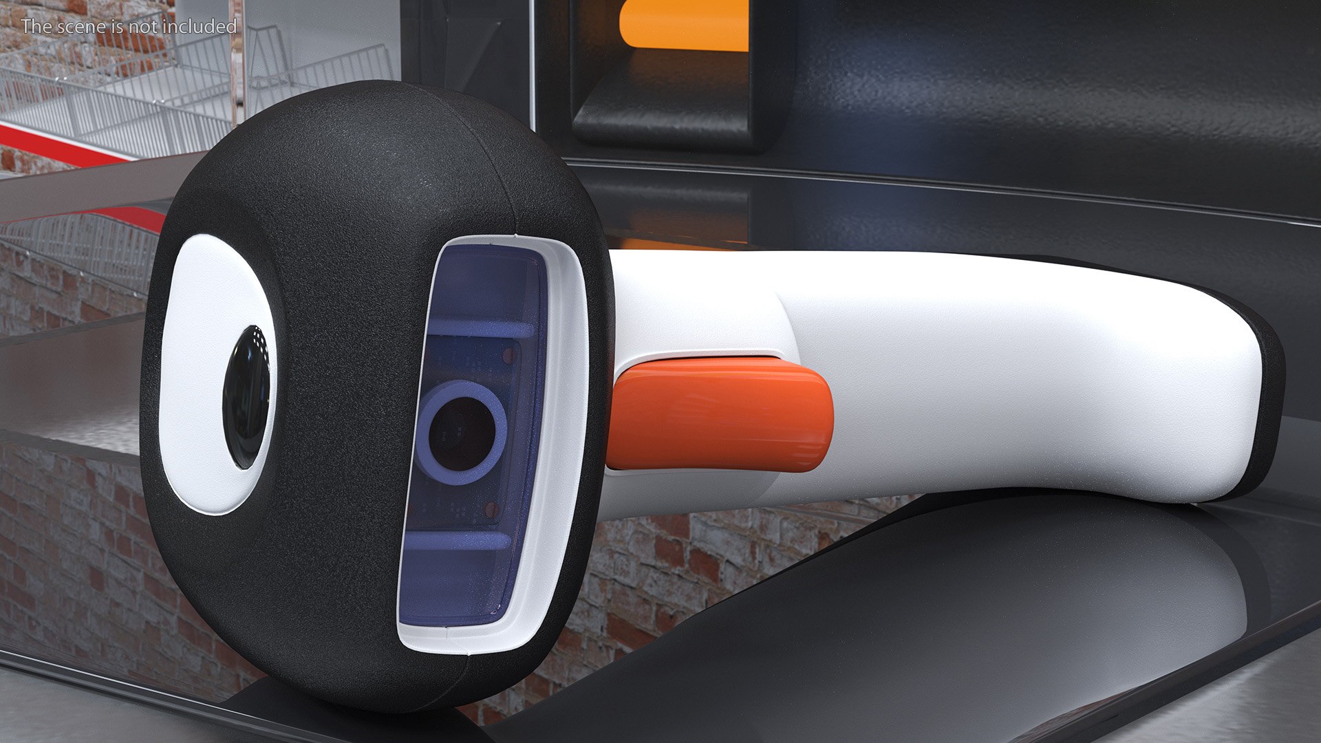 3D Handheld Barcode Scanner - TurboSquid 2148572
