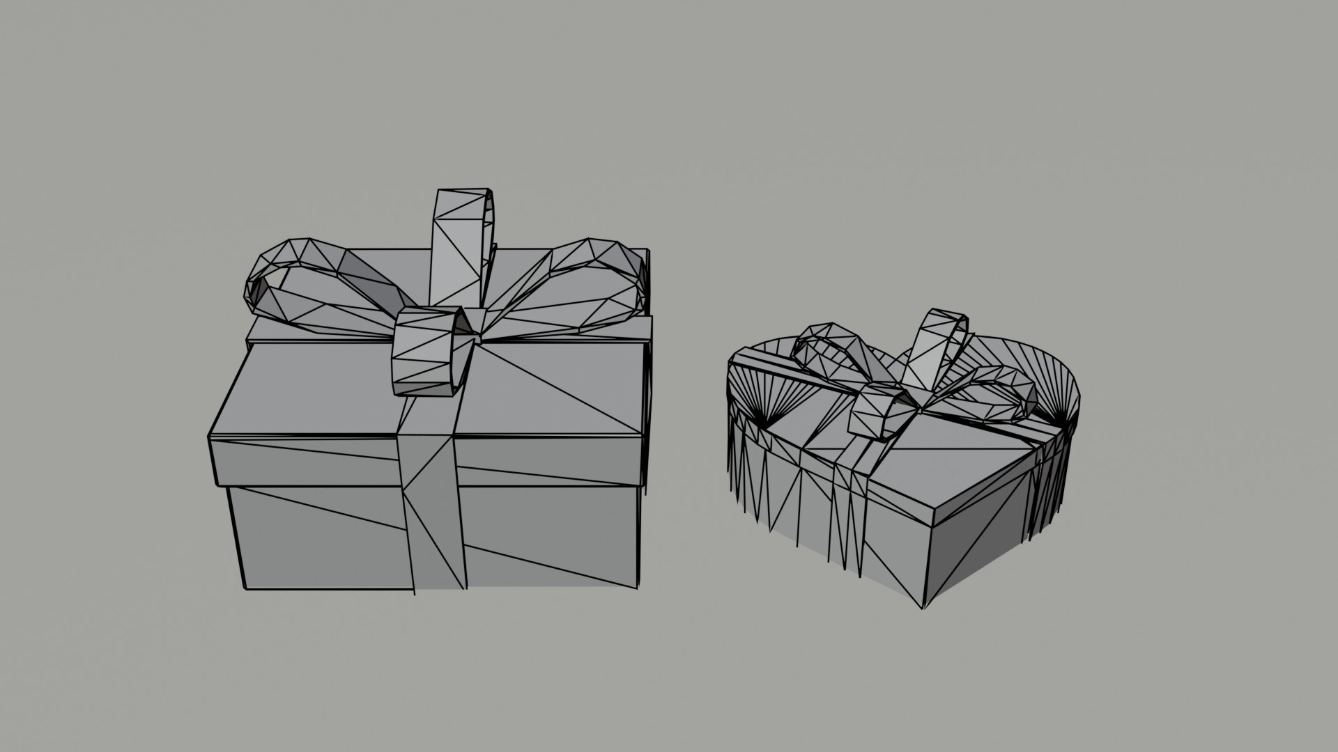 3D Model Cartoon Gift Box - TurboSquid 1671881