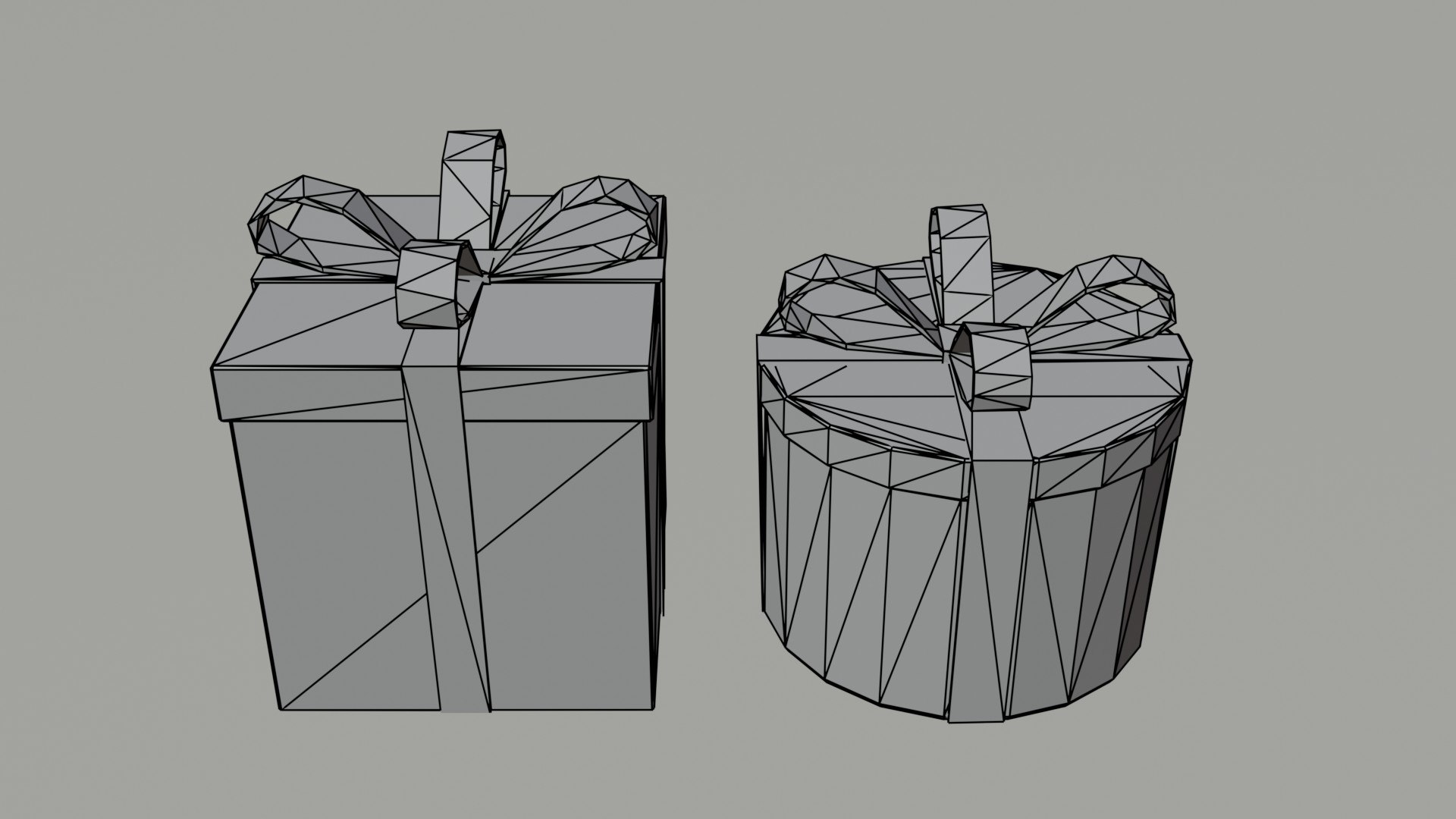 3D Model Cartoon Gift Box - TurboSquid 1671881