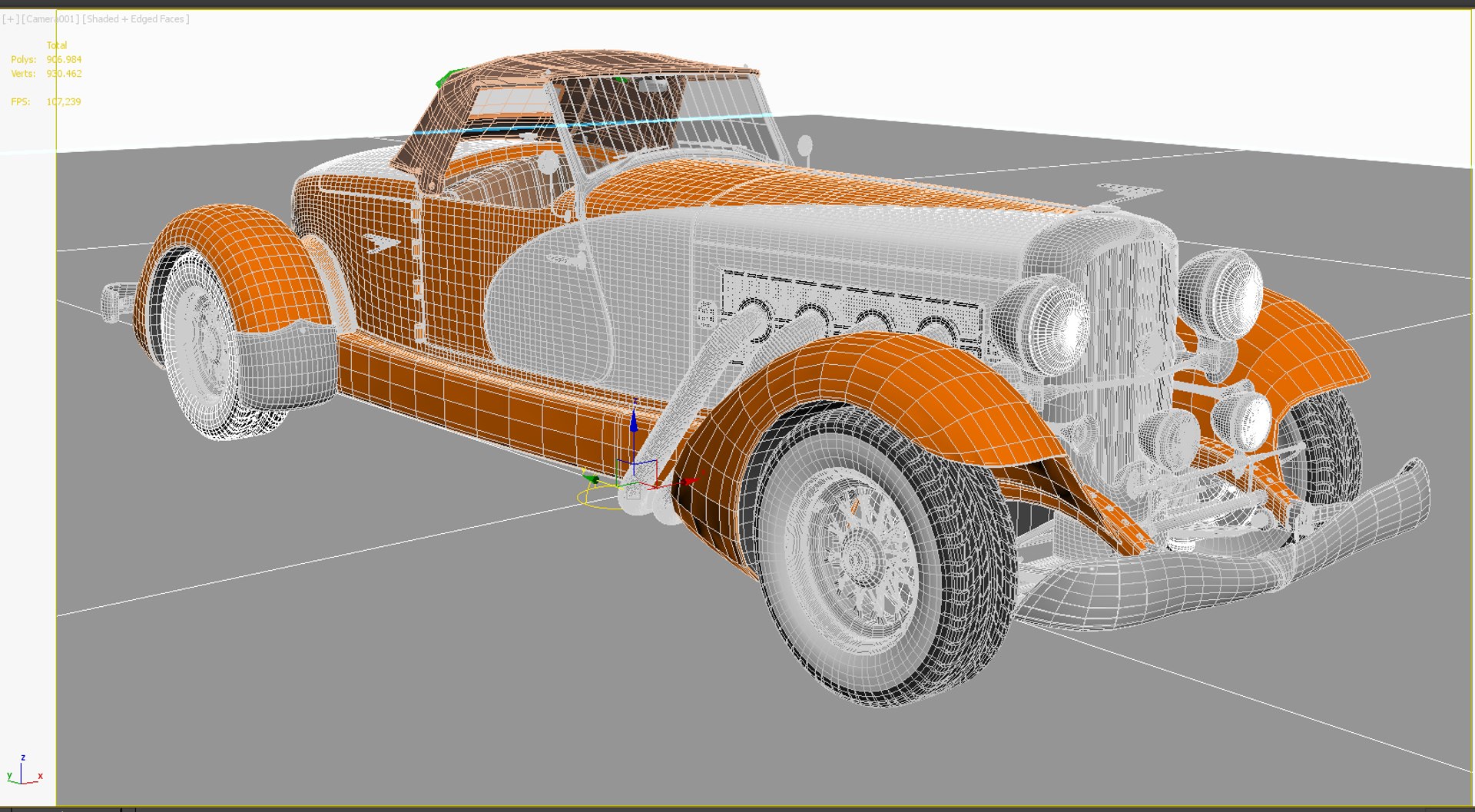 Duesenberg SJ Boattail Speedster 3D Model - TurboSquid 1985485