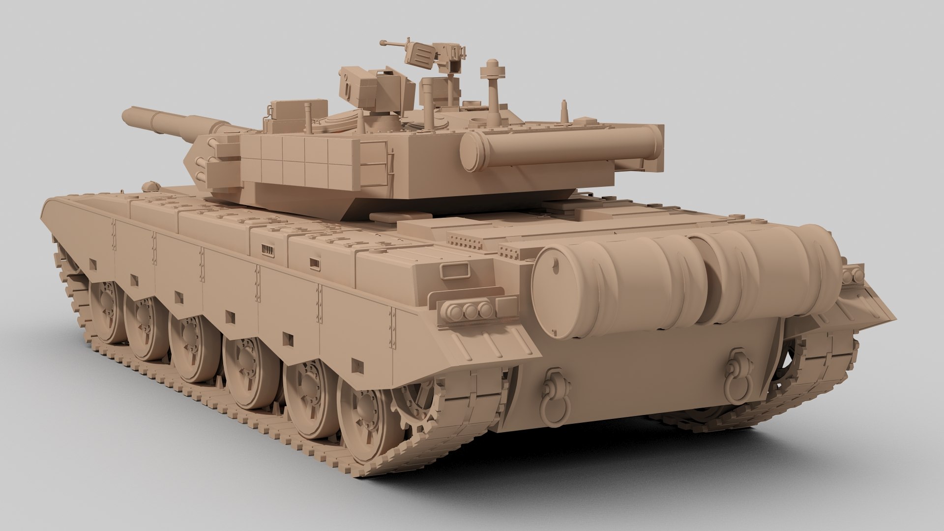 Modern Type 99 Chinese 3d Model