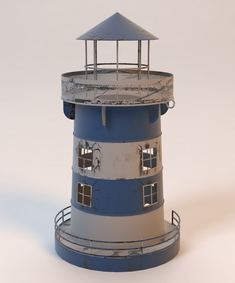Light Lighthouse Obj
